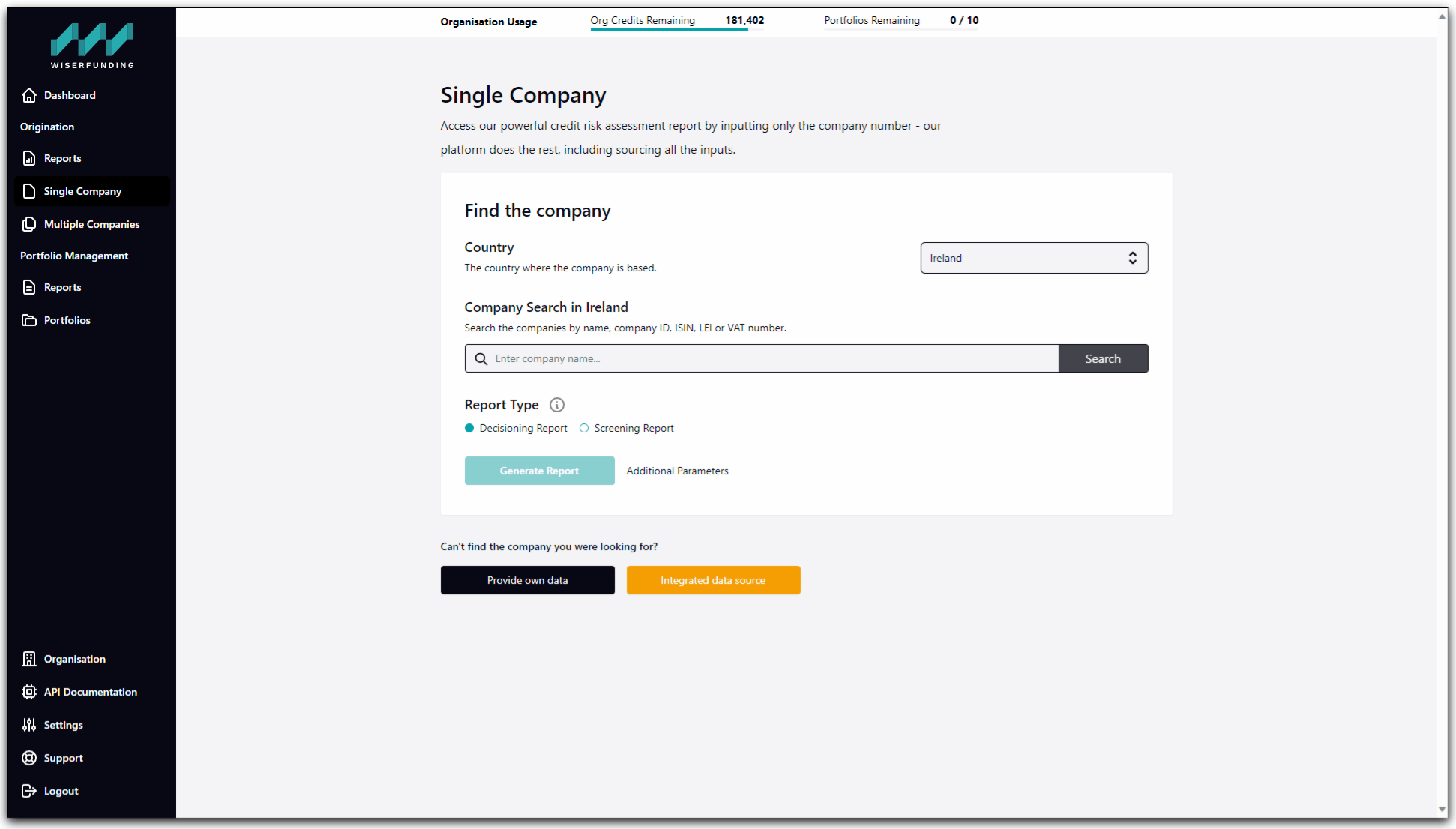 Use ISIN, LEI, or VAT numbers to run an automated data sourced, single ... Use ISIN, LEI, or VAT numbers to run an automated data sourced, single ...