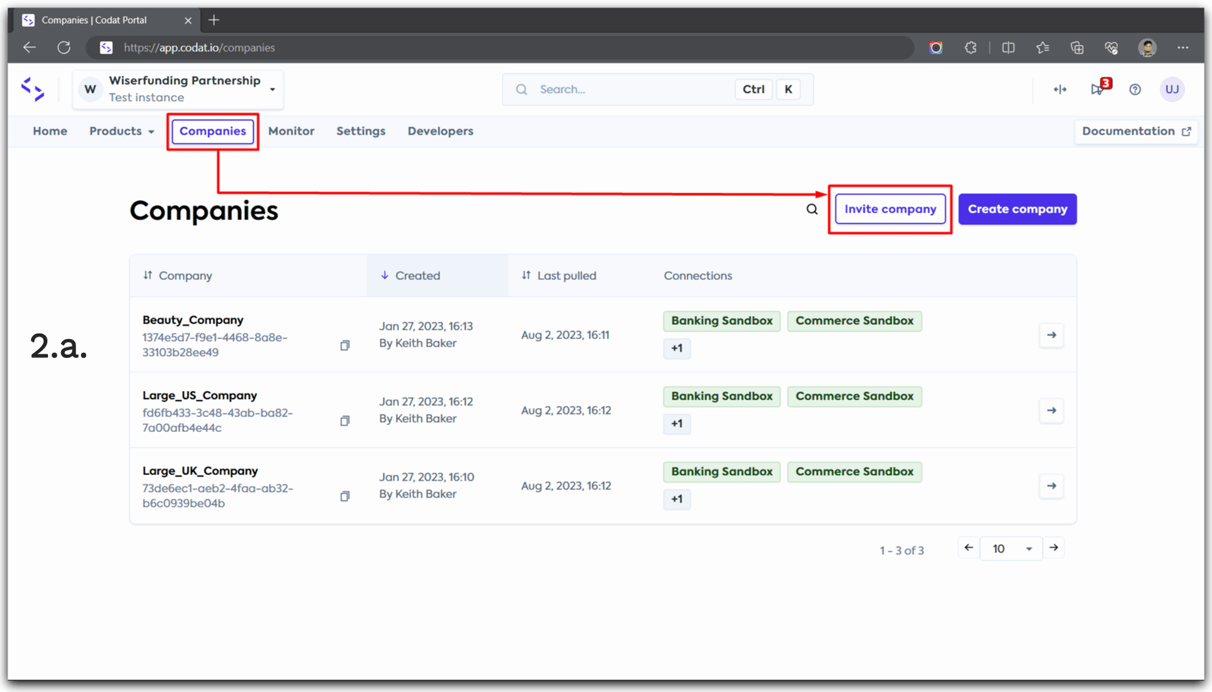 How to test my Codat integration?