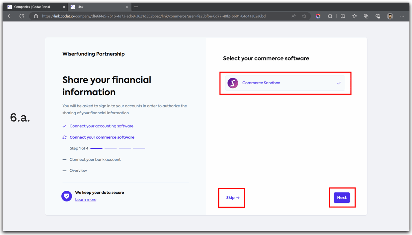 How to test my Codat integration?